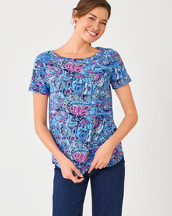 LILLY PULITZER® Lilly Pulitzer Key West Top - Short Sleeve T-Shirt